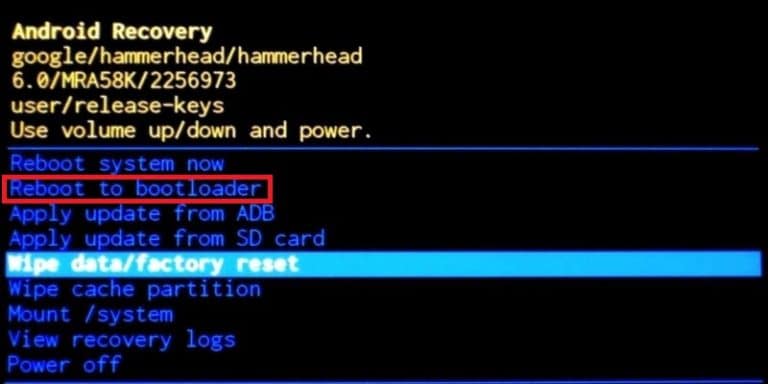 Reboot to bootloader [перезагрузка в режим загрузчика] - что это и ...